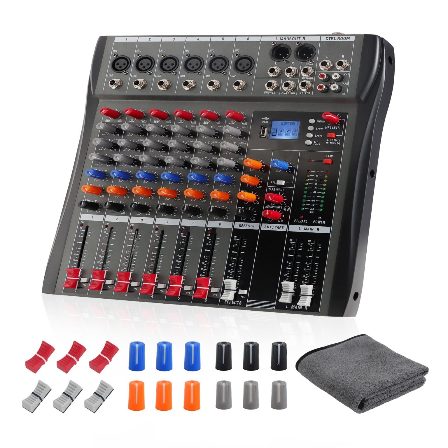 6 channel input Mixer – mmrapide
